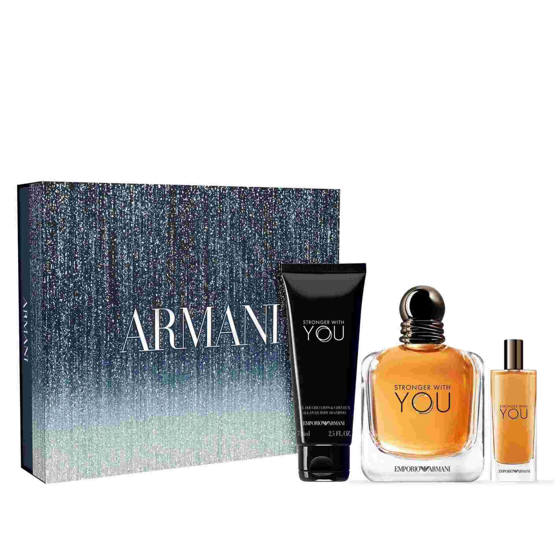 Stronger with You EDT 100ml Holiday Gift Set - Armani beauty
