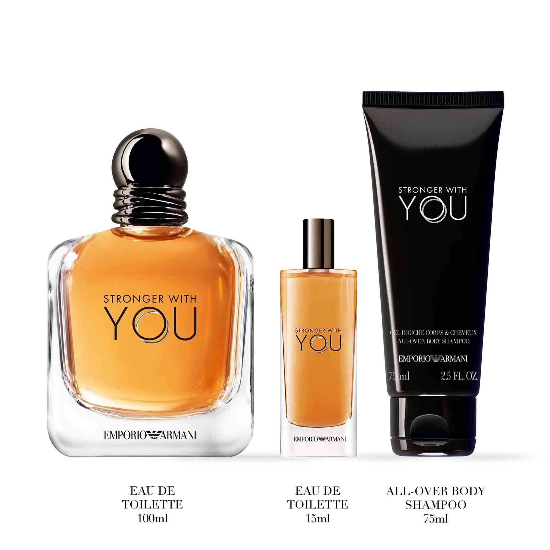 Stronger with You EDT 100ml Holiday Gift Set - Armani beauty